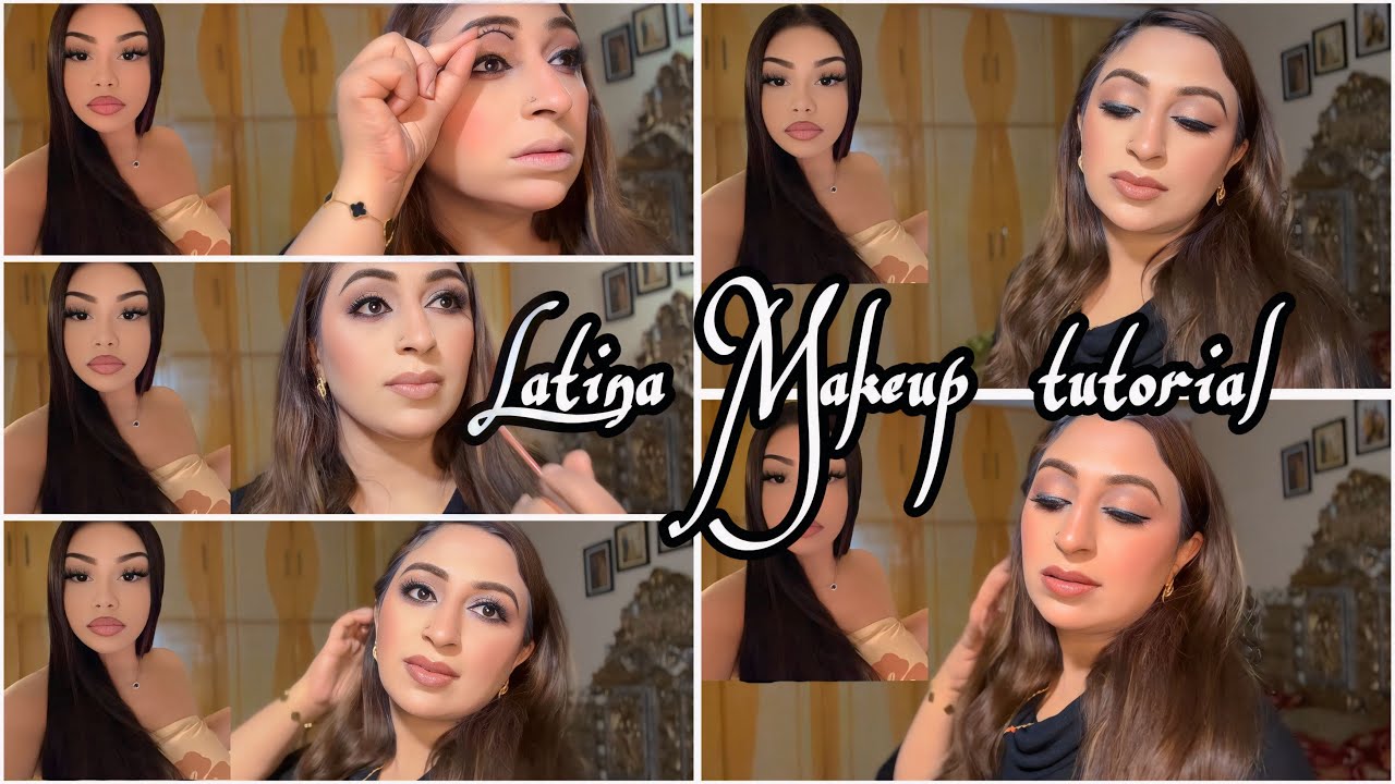 Latina Makeup Tutorial 💄| What Is Latina Makeup ?|Step By Step Makeup ...