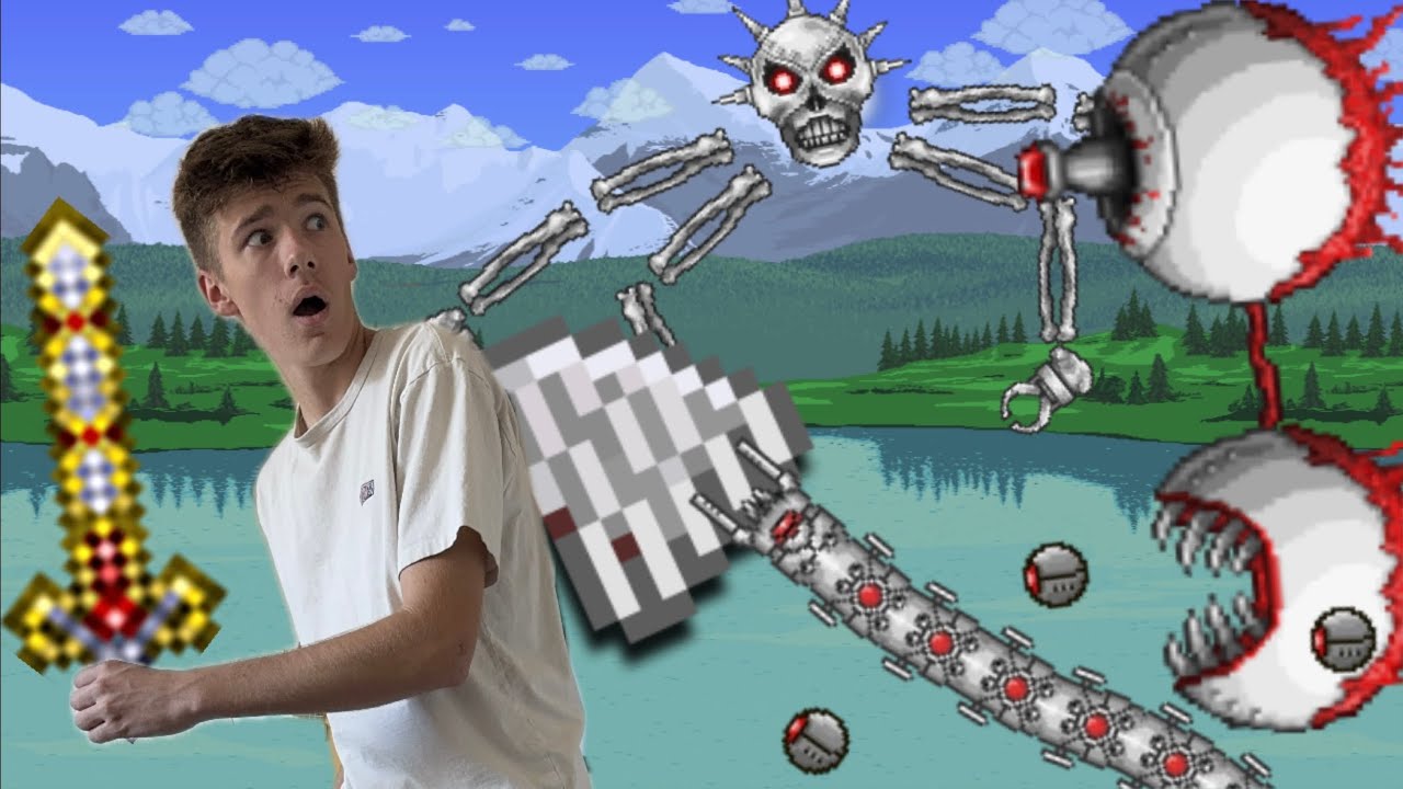 The Mechanical Bosses!!! | Terraria #12 | GWP_Roman - YouTube