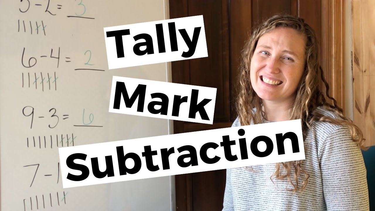 Subtraction Strategy: Tally Mark Subtraction - YouTube