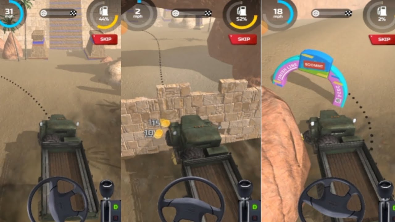 off-road Runner Offline game for Android part 9 - YouTube