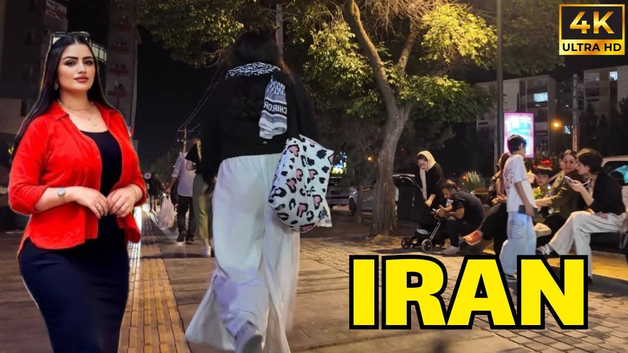 IRAN🇮🇷walking tour in hot summer days and reality life in Iran ایران ...