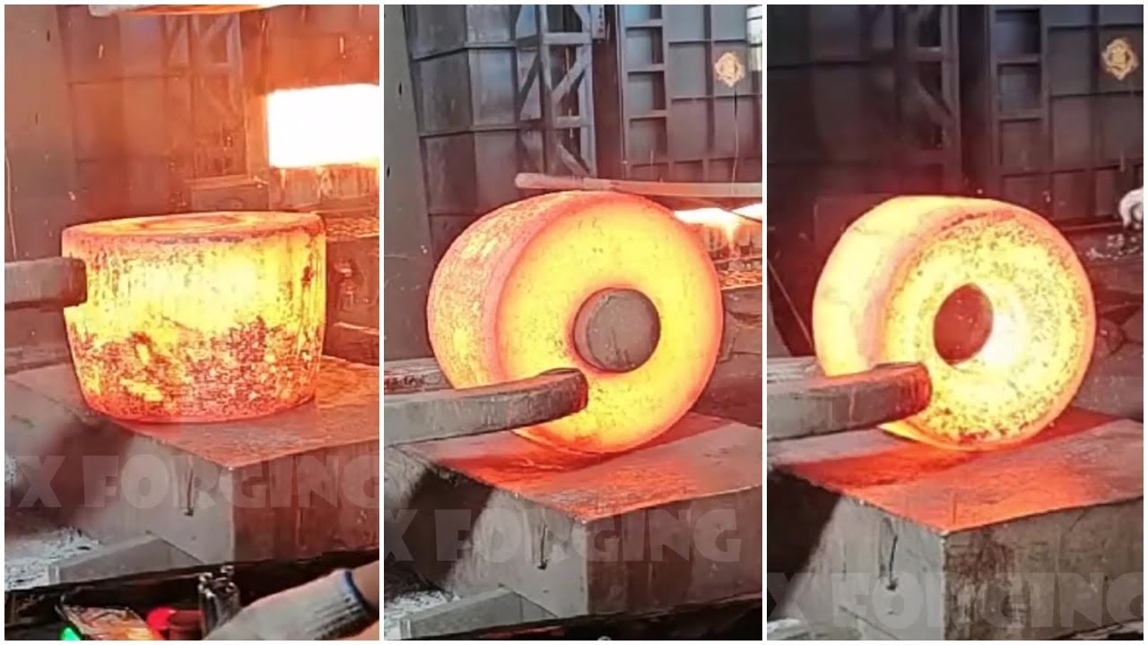 How To Professionally Forge Steel Billets EP549 #satisfying #forging # ...