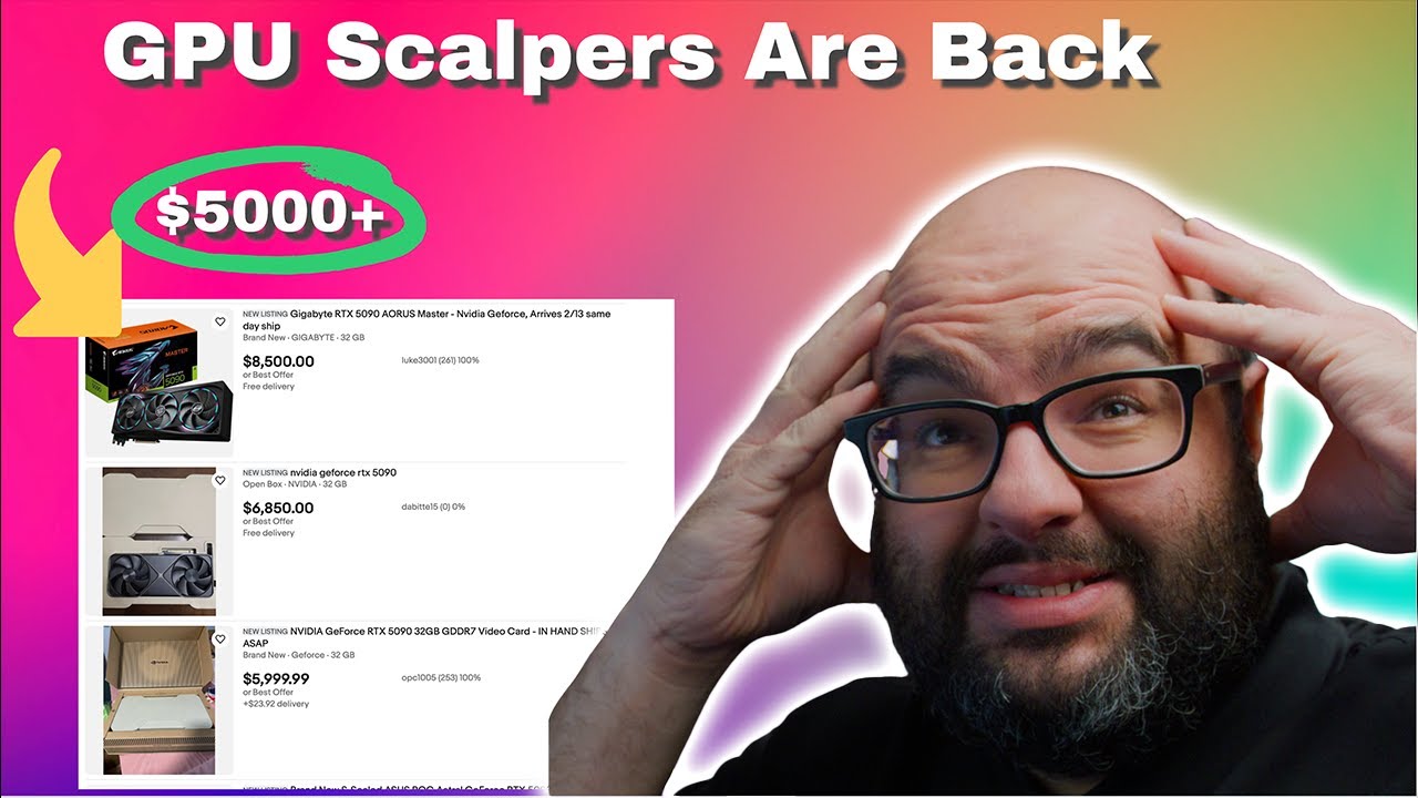 GPU SCALPERS Are BACK..Worst NVIDIA Launch Ever? - YouTube