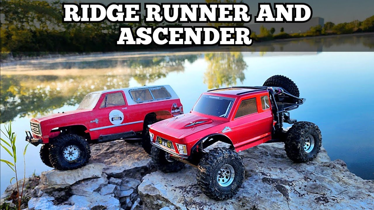 redcat Danchee Ridge Runner and Ascender new trail - YouTube