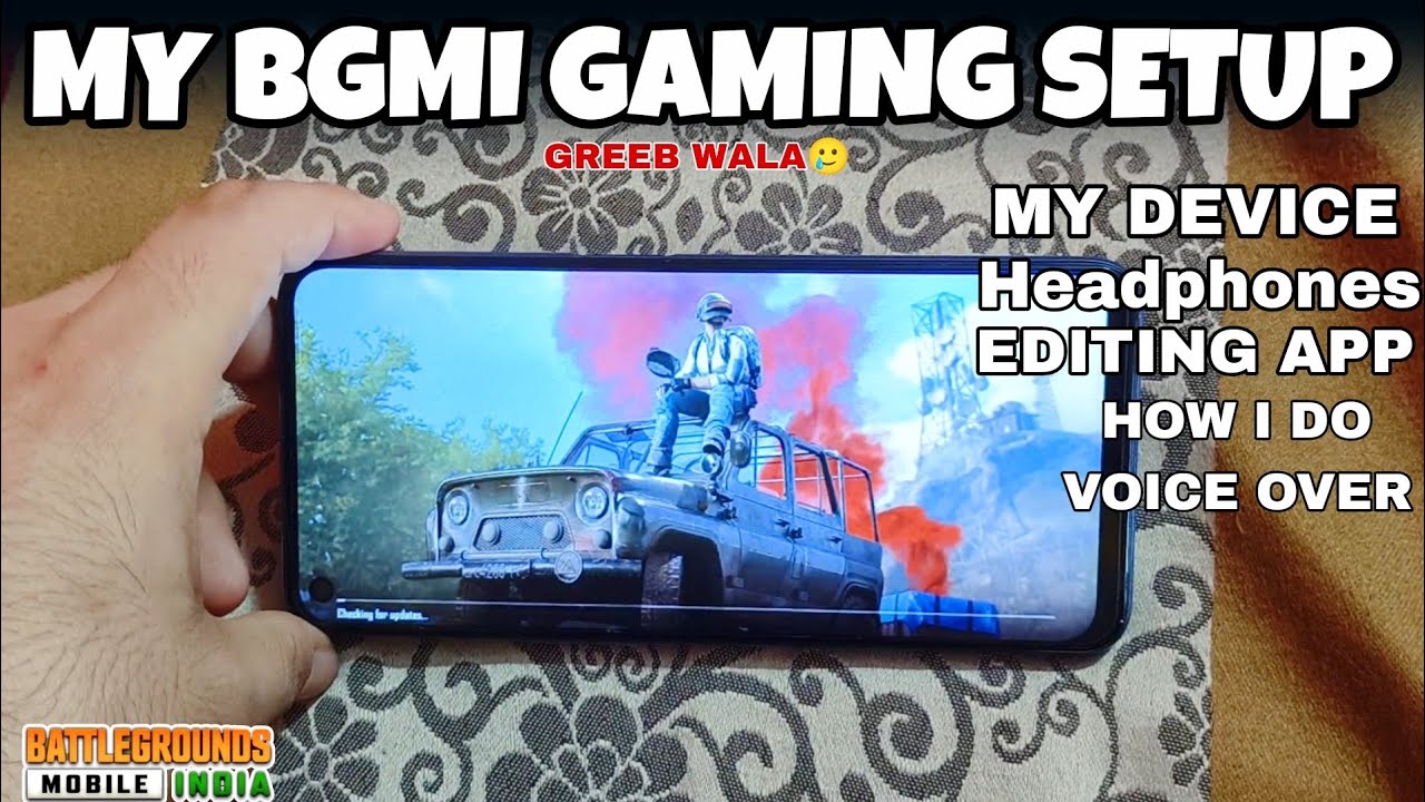 My bgmi Gaming setup | How I create video for YouTube | bgmi - YouTube