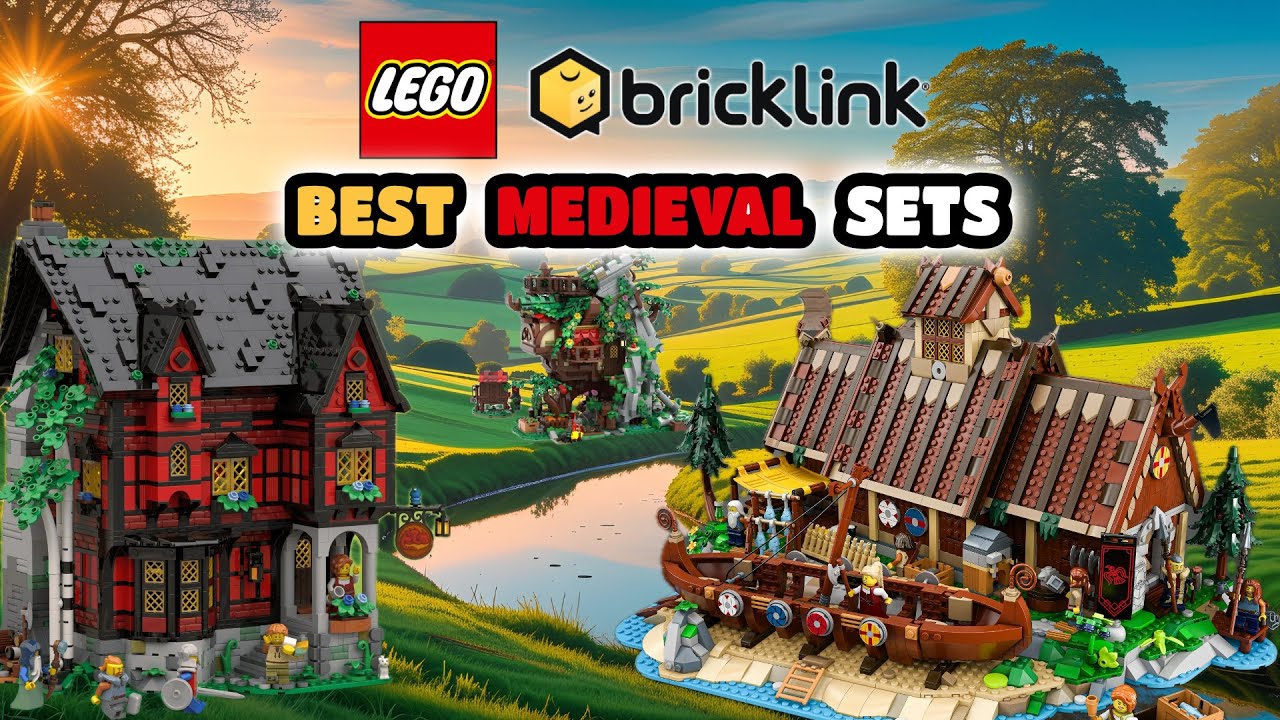 Best Lego Medieval Sets BrickLink Series 8 - YouTube
