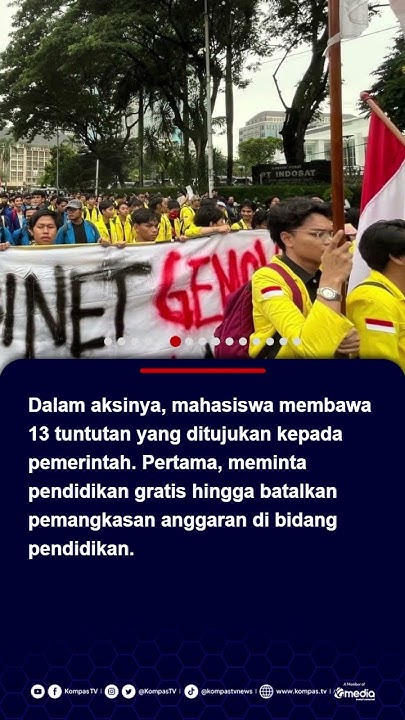 Mahasiswa Gelar Aksi Demo "Indonesia Gelap", Tolak Efisiensi Anggaran Pendidikan hingga Evaluasi ...