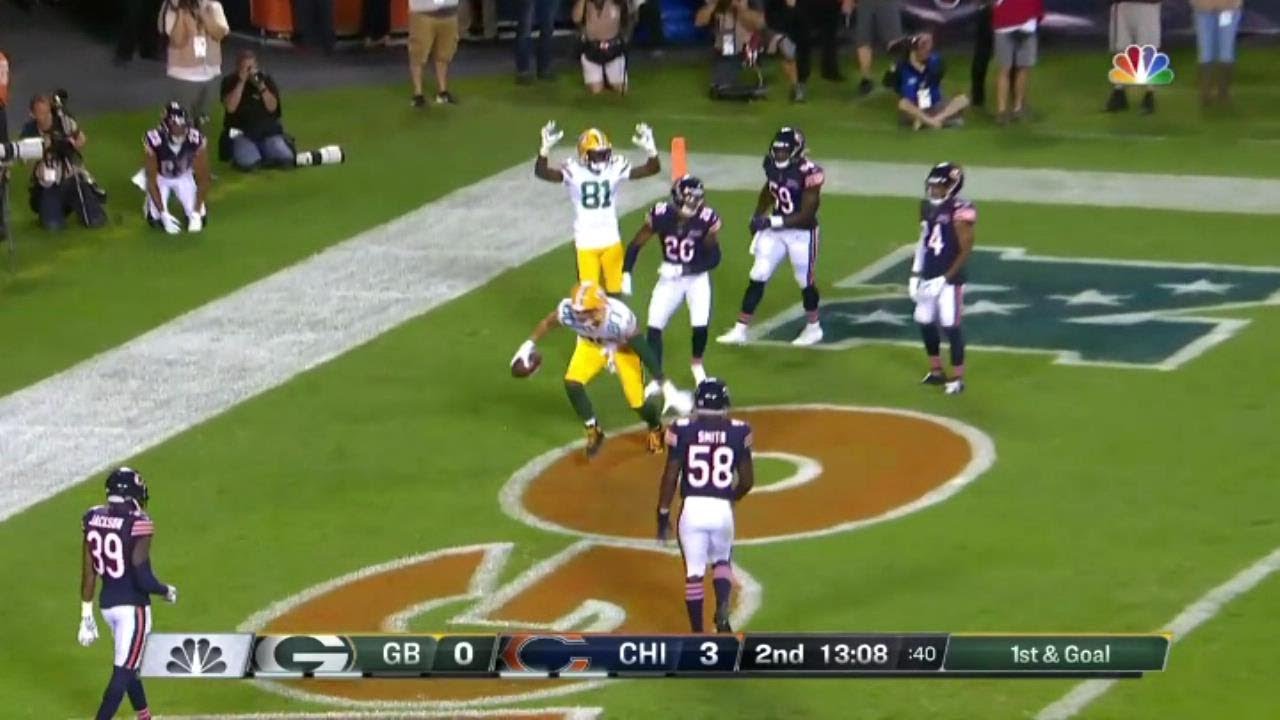 Packers Bears week 1 - YouTube