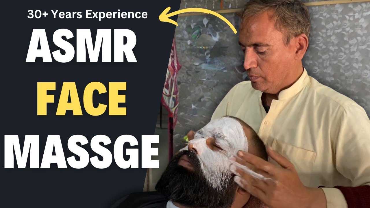 Improve Face Circulation & Skin Health | ASMR Face Massage by Pakistani ...