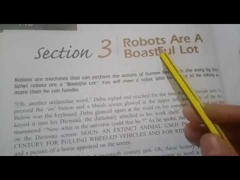 English,Unit-7,Section - 3 Robots Are A Boastful Lot - YouTube