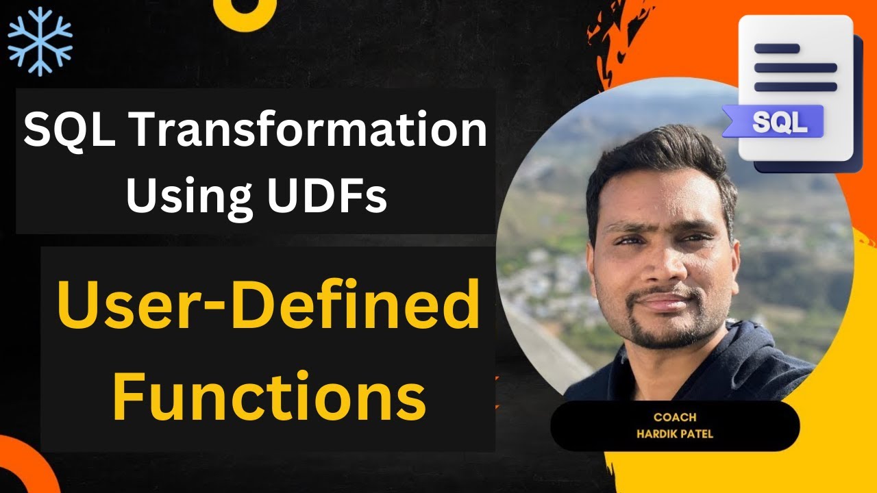 Udfs User Defined Functions For Custom Transformations In Snowflake Youtube