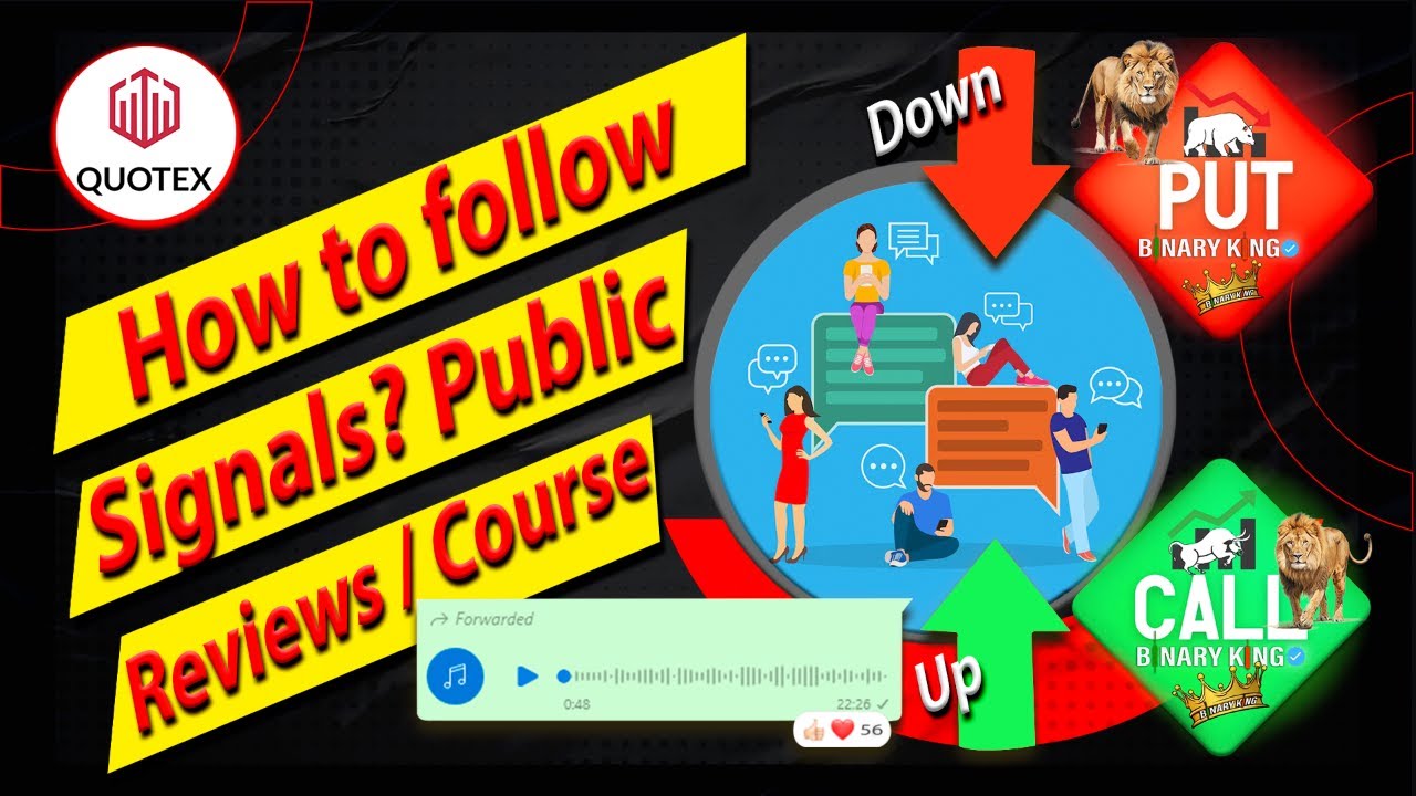 how to follow BINARY KING signals | Public Review | Quotex trading ...