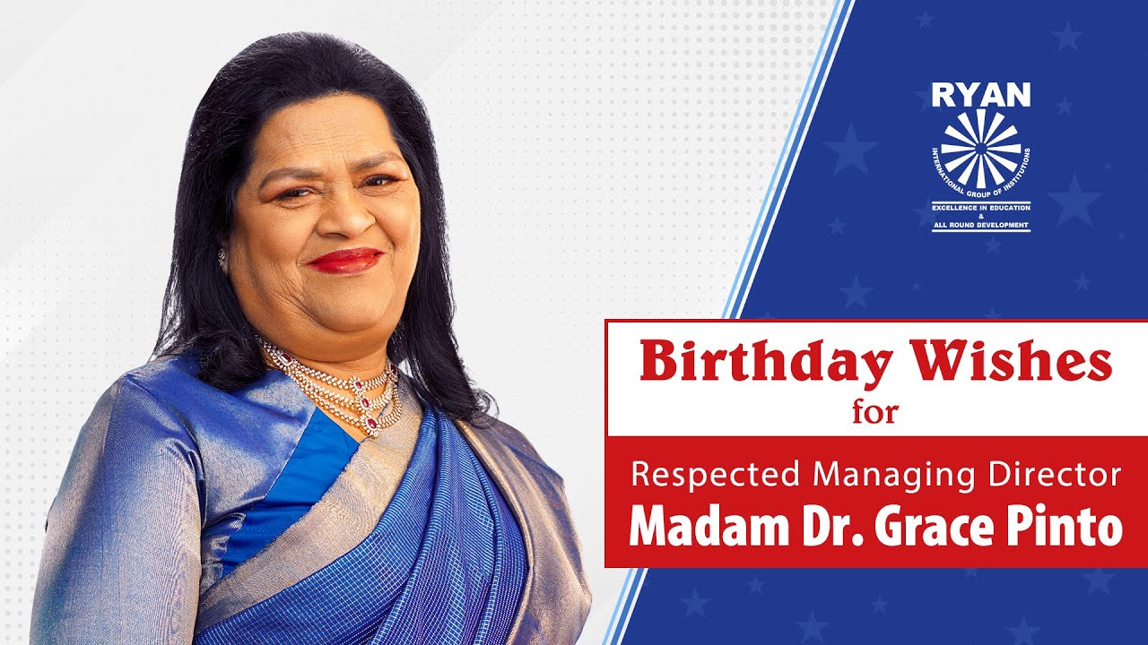 Celeb Ryanites wish MD Madam Dr. Grace Pinto on Her Birthday (2021 ...