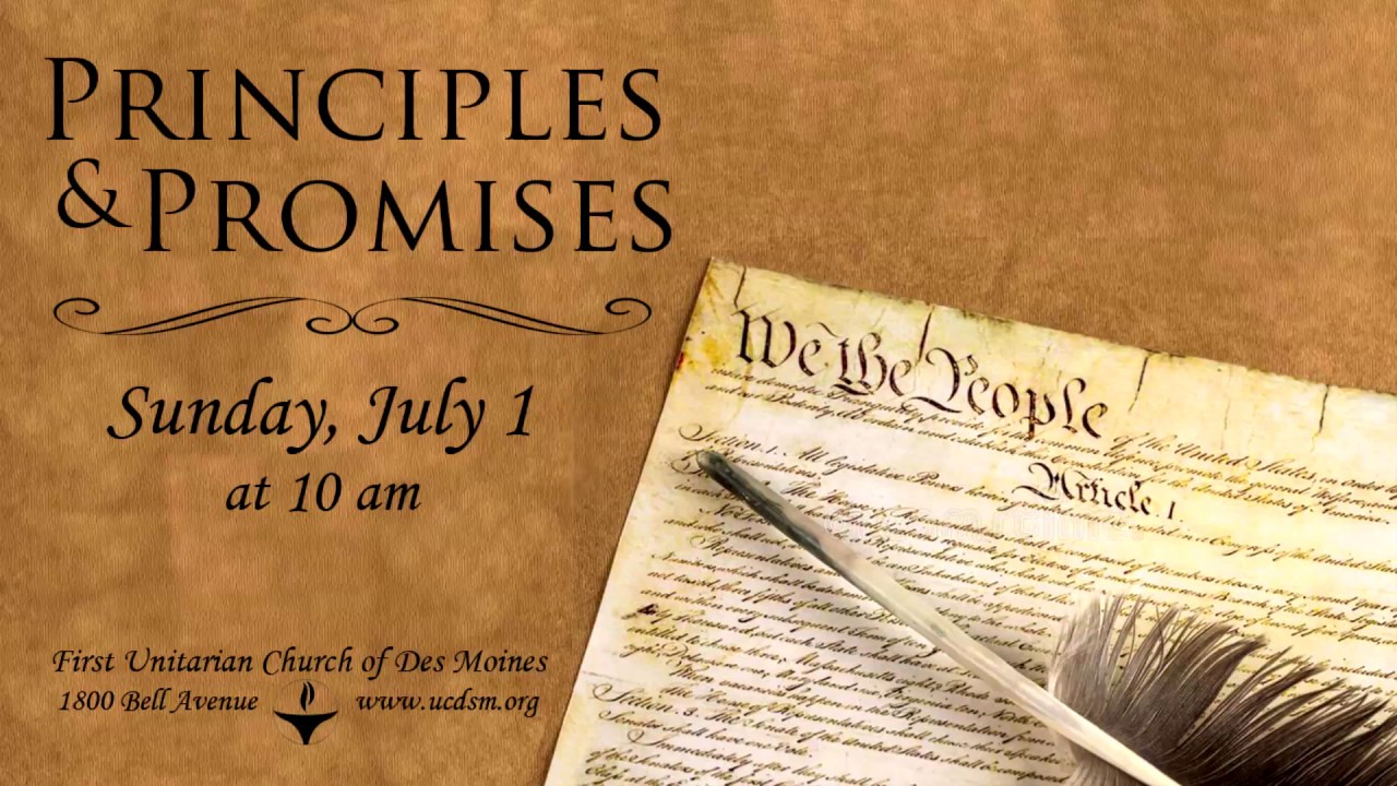 "Principles and Promises" - July 1, 2018 - YouTube