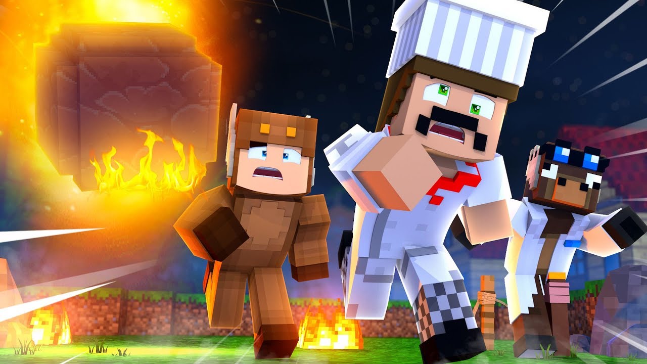 SPAWN METEOR SHOWER'S & BLACK HOLES! Minecraft *TRY TO SURVIVE!* - YouTube