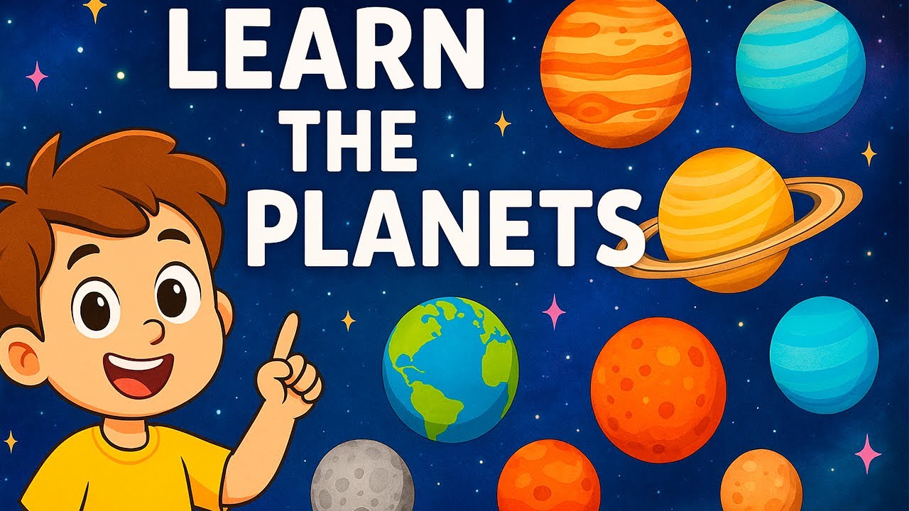 The Planets of Space 🚀 | Educational Song for Kids | Learn the Solar ...