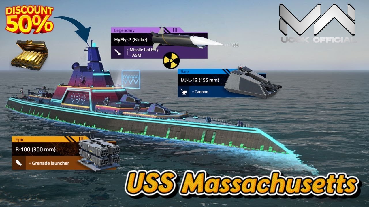 USS Massachusetts — Save Your Gold! 50% Discount Is Coming | Modern ...