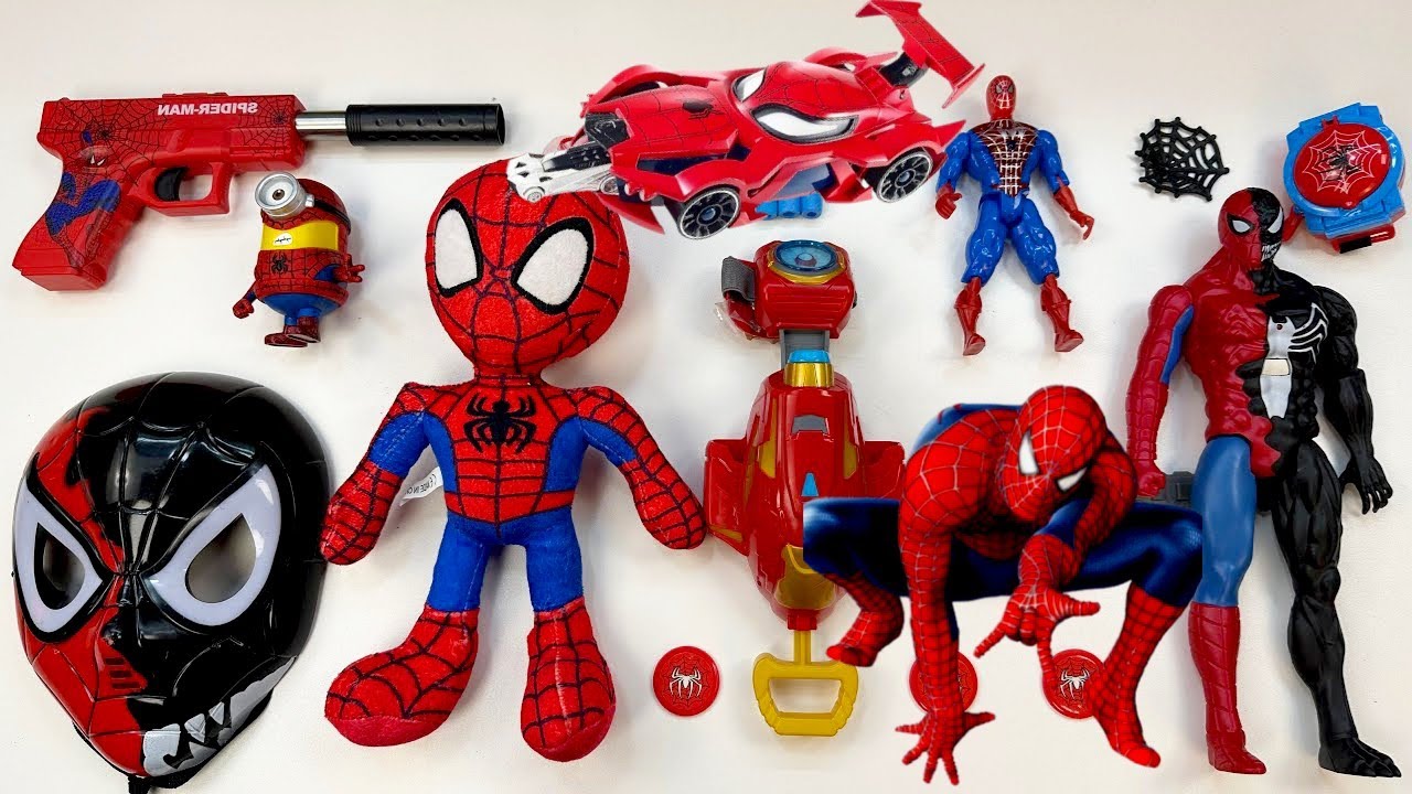 Marvel Spiderman Unboxing Toys Review | Marvel Spiderman Blind Box ...