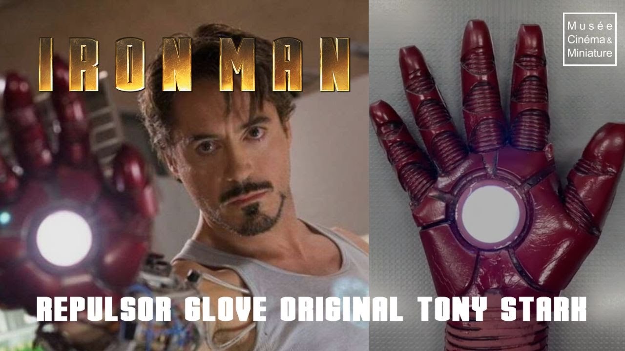Repulsor Glove Original Tony Stark - Iron Man - YouTube