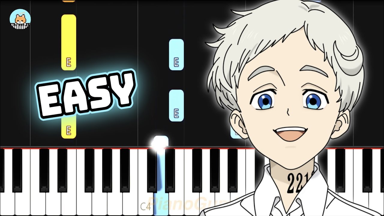 The Promised Neverland OP - "Touch Off" - EASY Piano Tutorial & Sheet ...