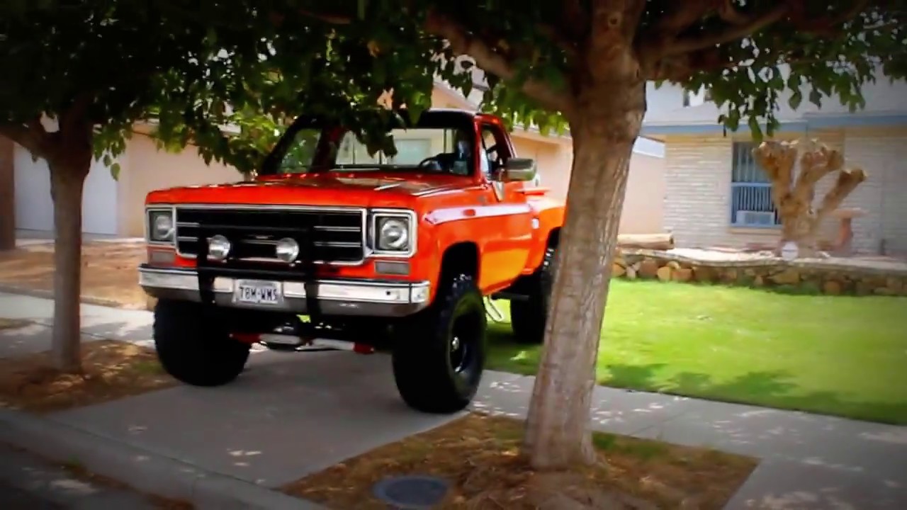 orange chevy 1978 - YouTube