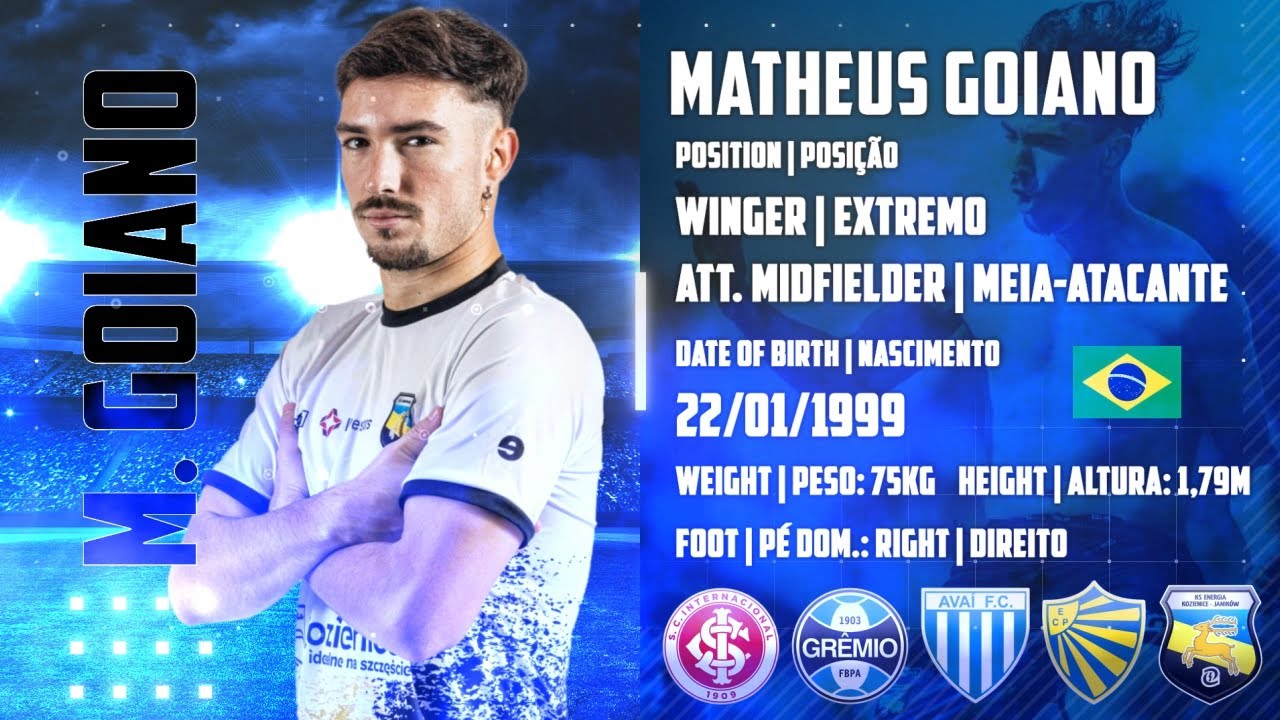 Matheus Goiano ⚽ Winger | Attacking Midfielder - Extremo | Meia-Atacante ⚽ Highlights 2023 - YouTube