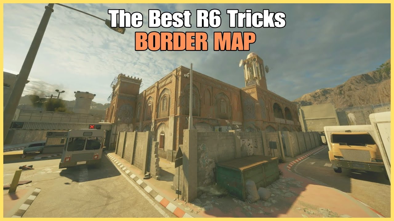 The Best R6 Tricks in Border Map | Part #1 🥷🏻 - YouTube