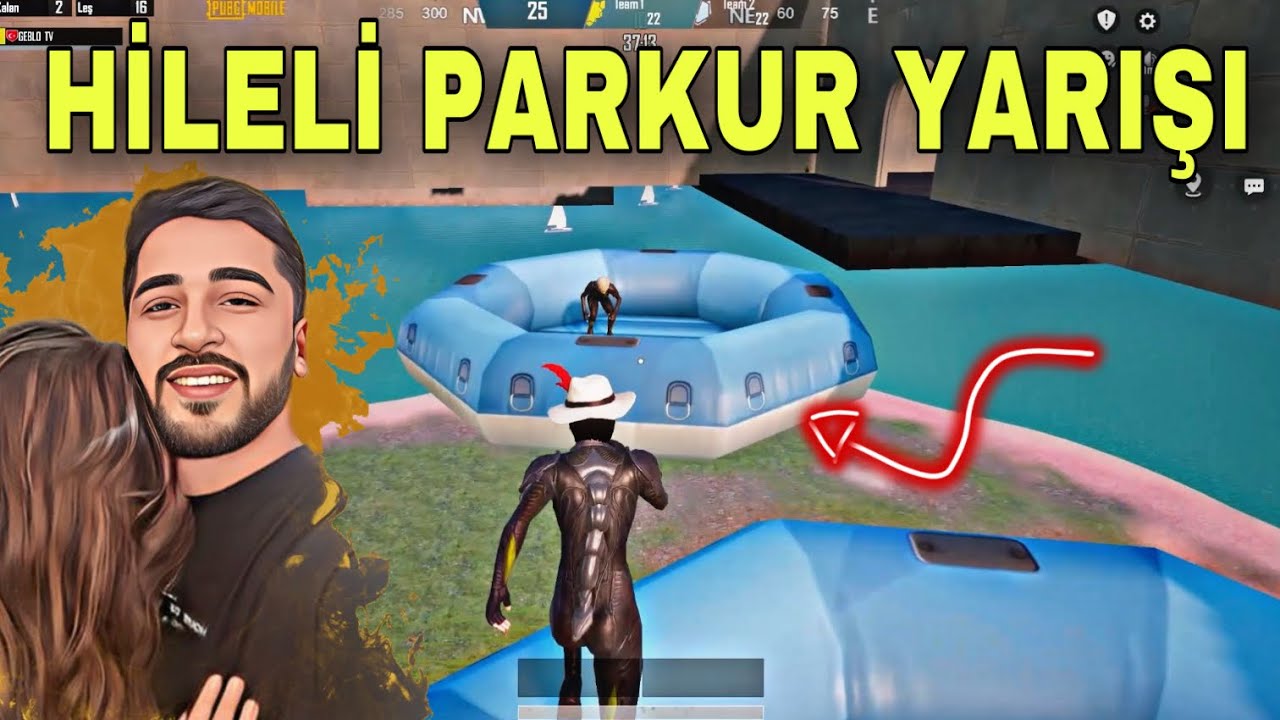 GEBLO İLE AYŞO HİLELİ PARKURDA YARIŞTI (KAZANANI HİLE BELİRLEDİ😂) - YouTube