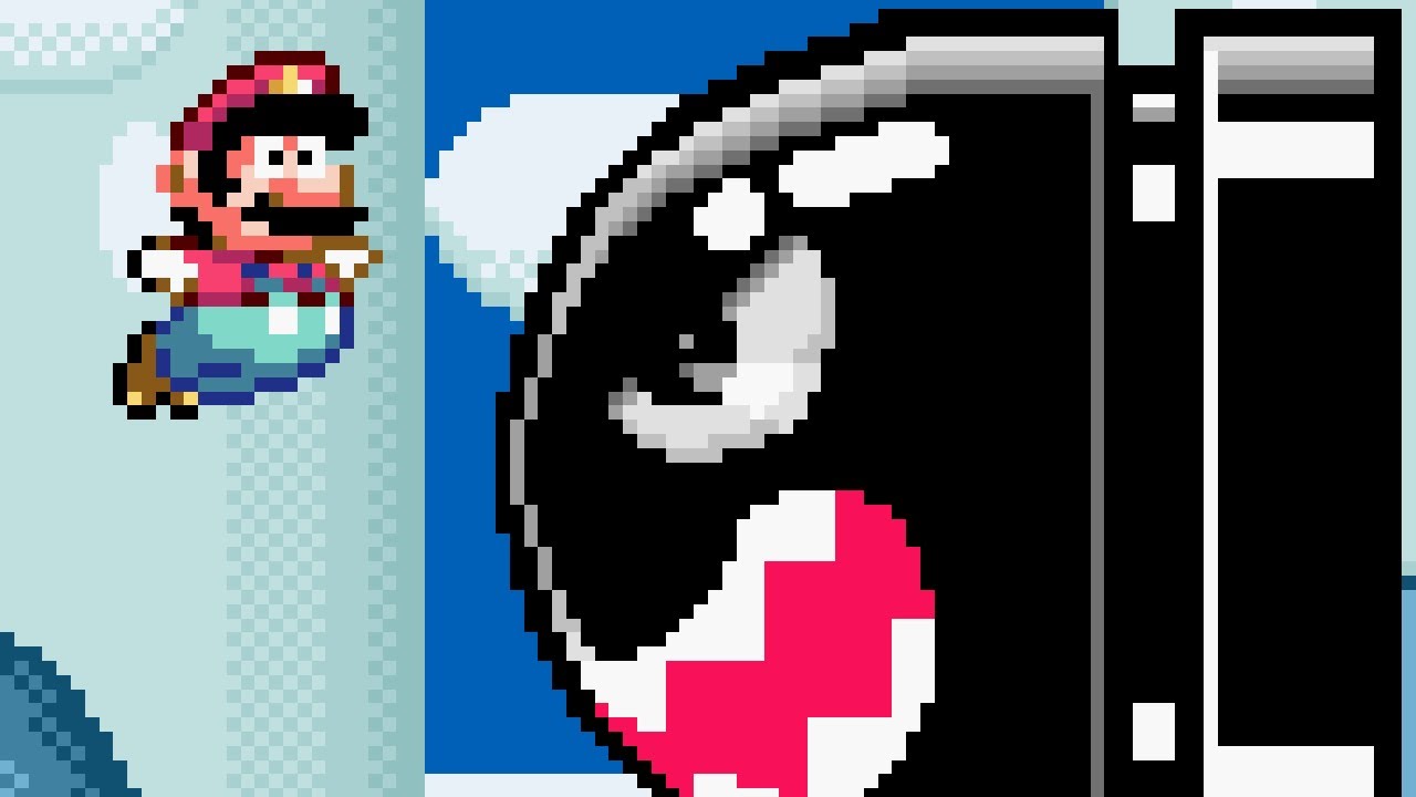 Super Mario World 1-1 Animation (My first Sprite Animation) - YouTube