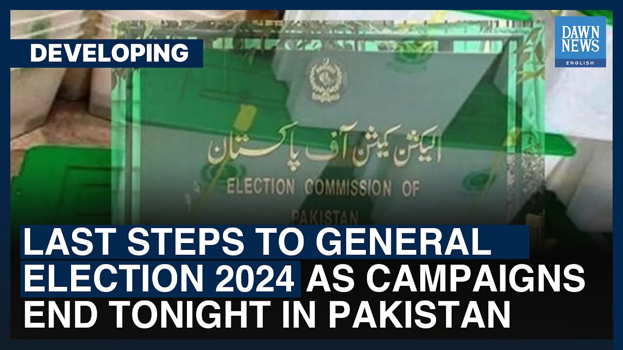 Last Steps To General Election 2024 As Campaigns End Tonight In ...