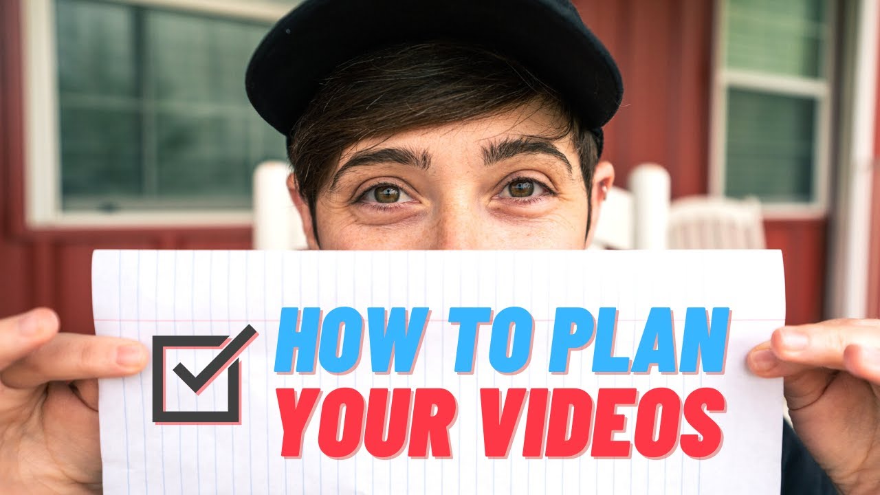 How to Plan an Awesome Video | Your Video Roadmap! - YouTube