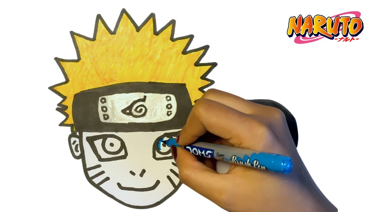 Naruto Uzumaki Drawing Tutorial 🥷 Step-by-Step Guide for Beginners ...