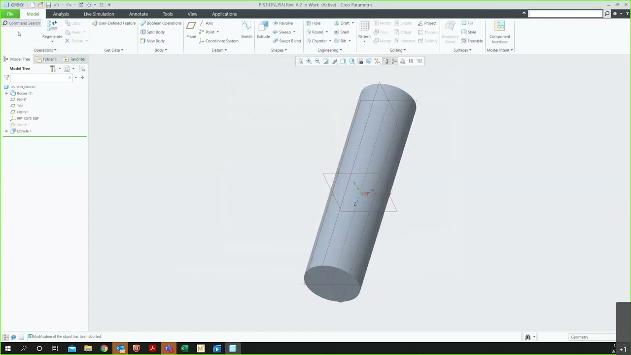PTC Creo Solidworks Commands - YouTube
