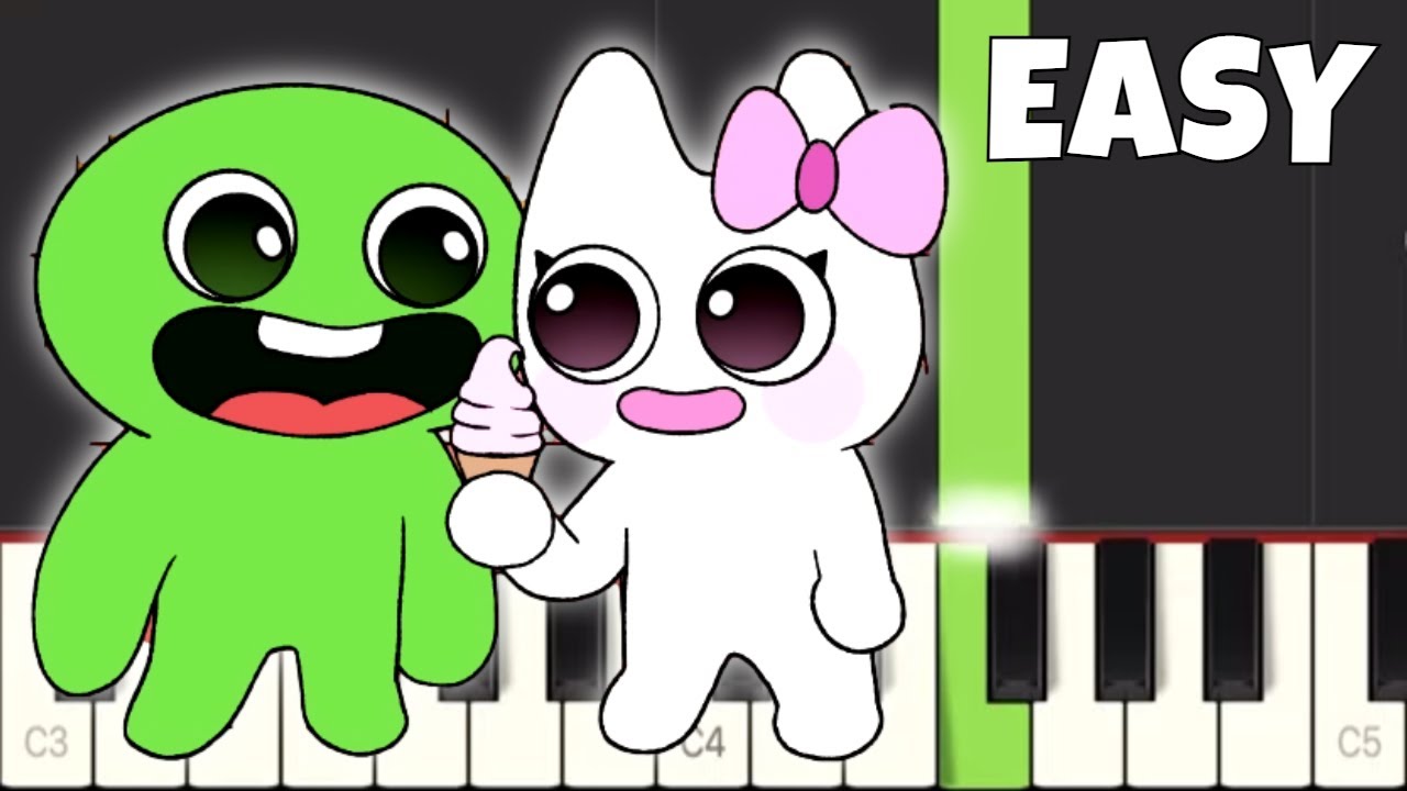 Touch Me I Scream Meme - Garten of Banban - EASY Piano Tutorial - YouTube