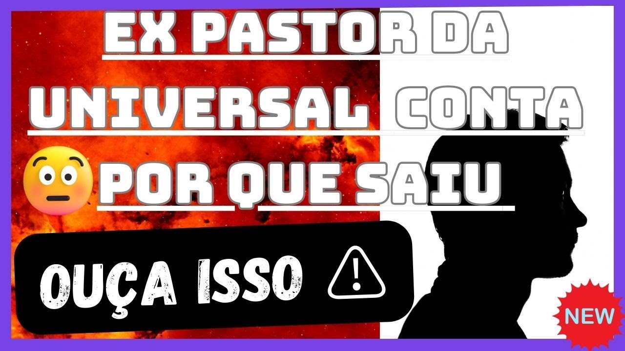 Ex pastor da universal conta por que saiu 🔴 - YouTube