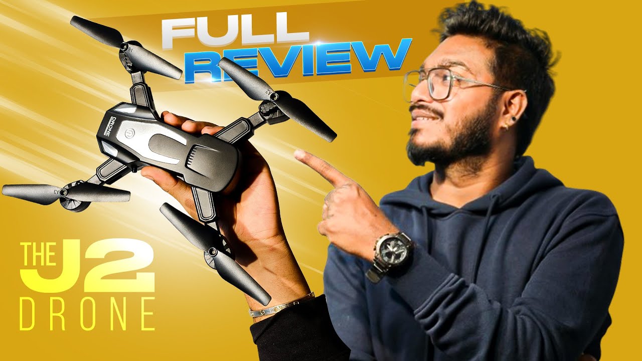 J2 Drone Full Review in Hindi | Camera Quality, Battery, Range & Honest ...