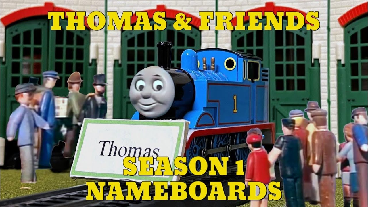 Thomas And Friends Nameboards