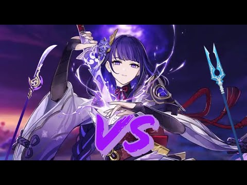 Raiden shogun C3 || Engulfing lightning R1 VS The Catch R5 - YouTube