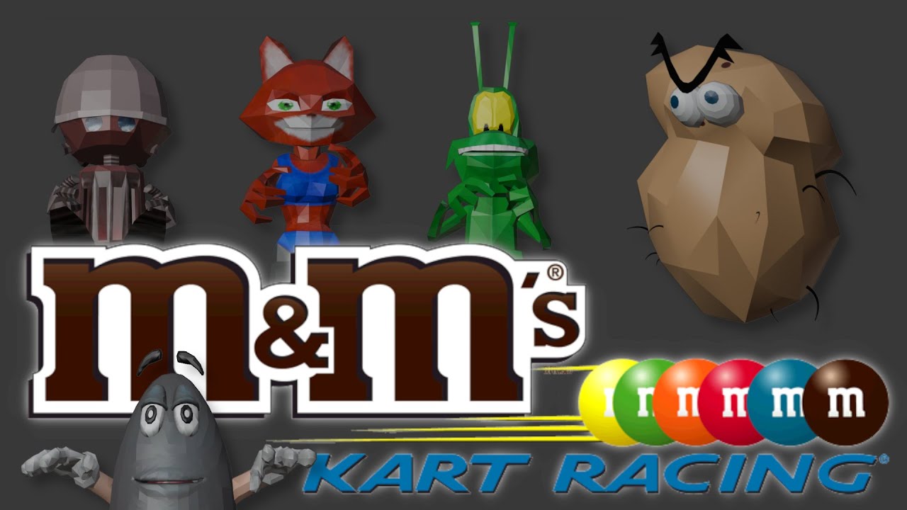 The Video Game Exclusive M&M's Characters - YouTube