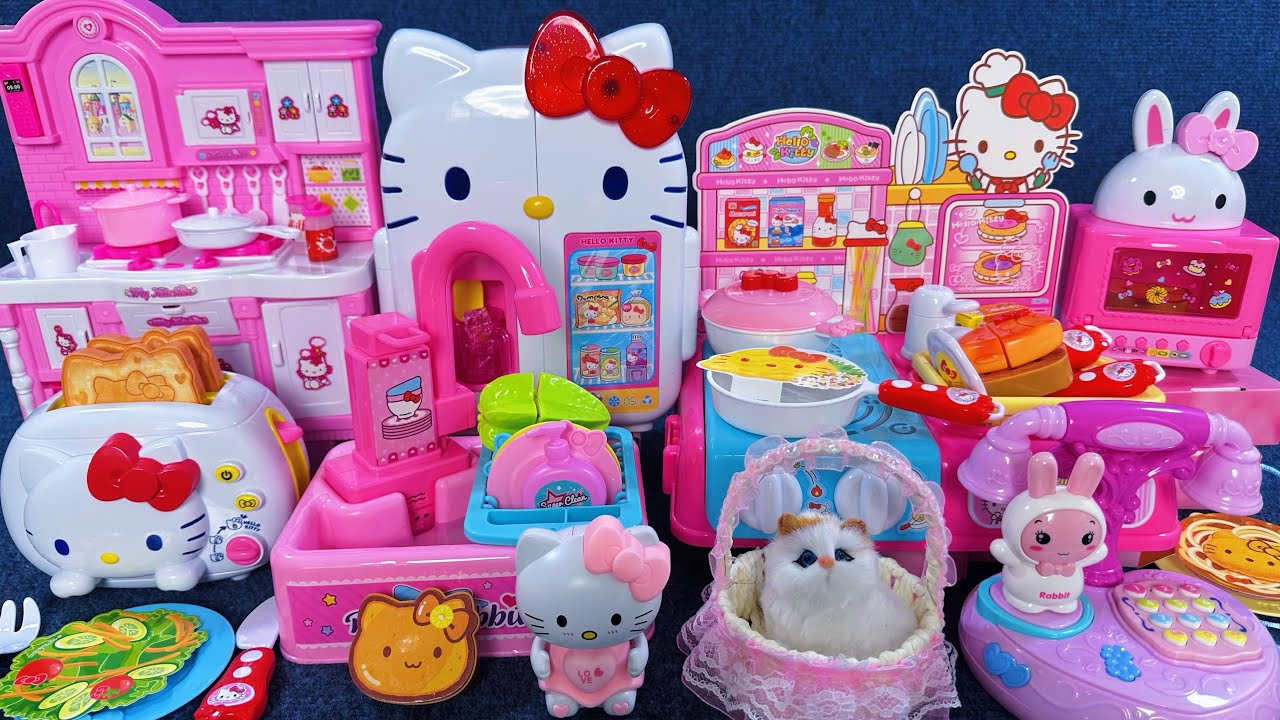 10 Minutes Satisfying with Unboxing Hello Kitty Kitchen and ...