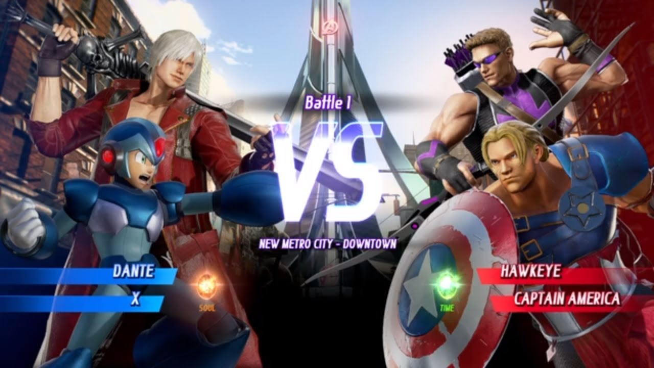 MARVEL VS. CAPCOM: INFINITE Dante,X Requested Gameplay In Arcade Mode ...