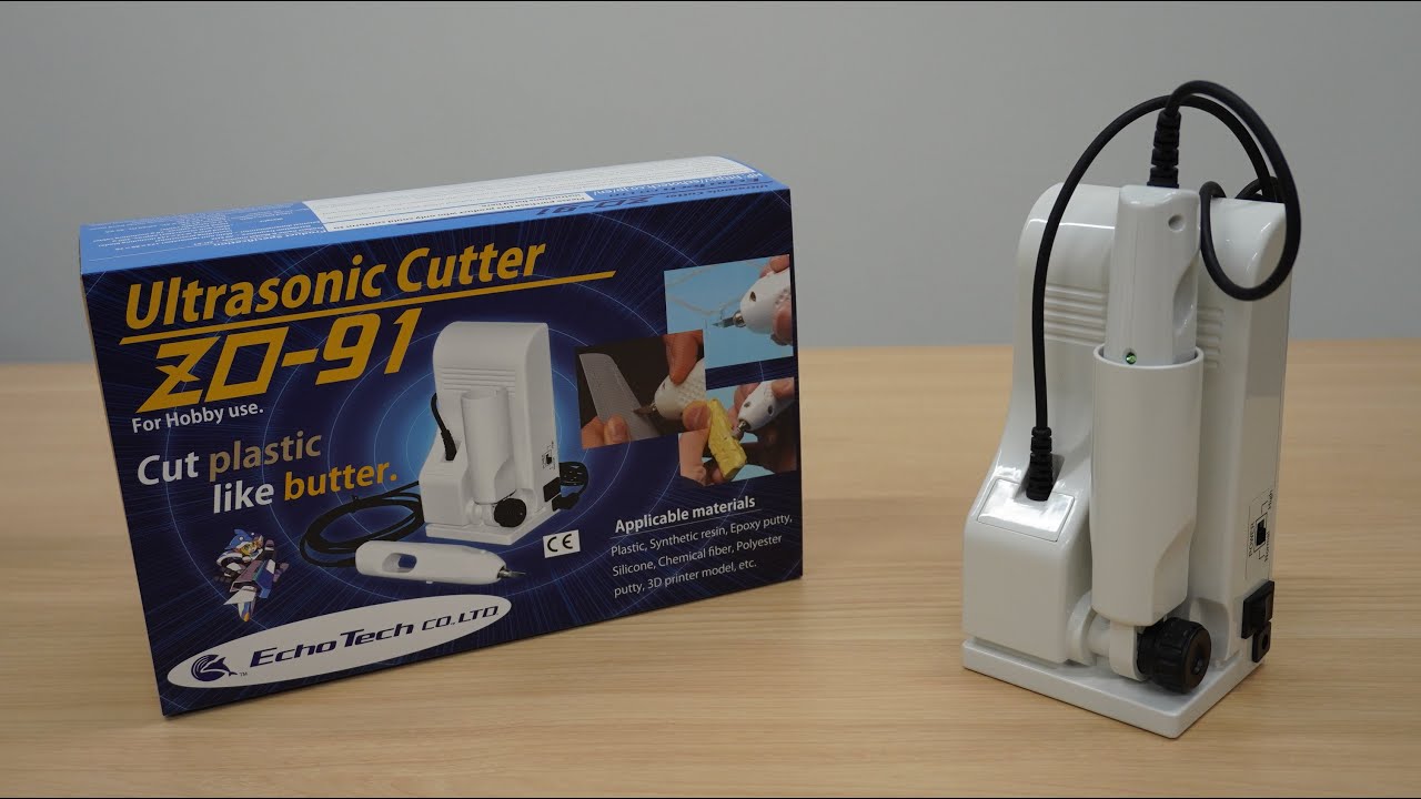 Ultrasonic cutter ZO-91 - Echo Tech Co., Ltd. - YouTube