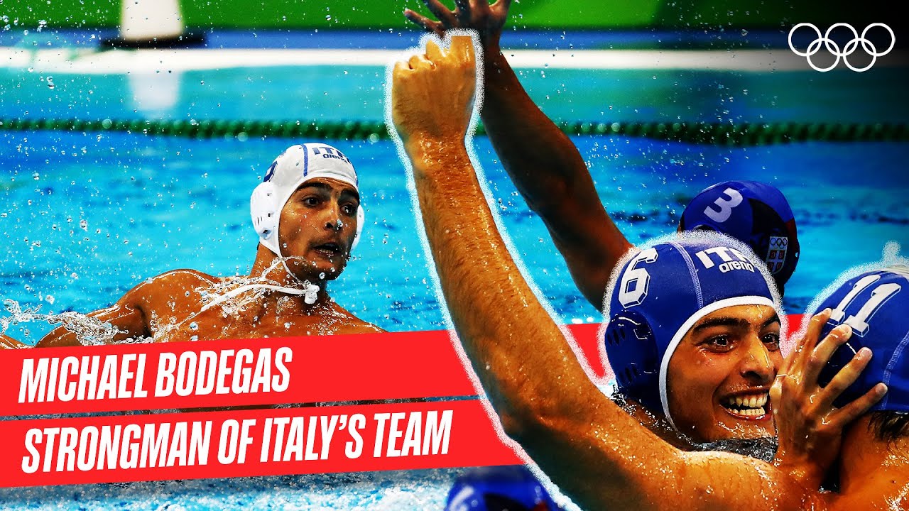 Michael Bodegas, the Strongman of Italy’s Water Polo Team | Splash In ...