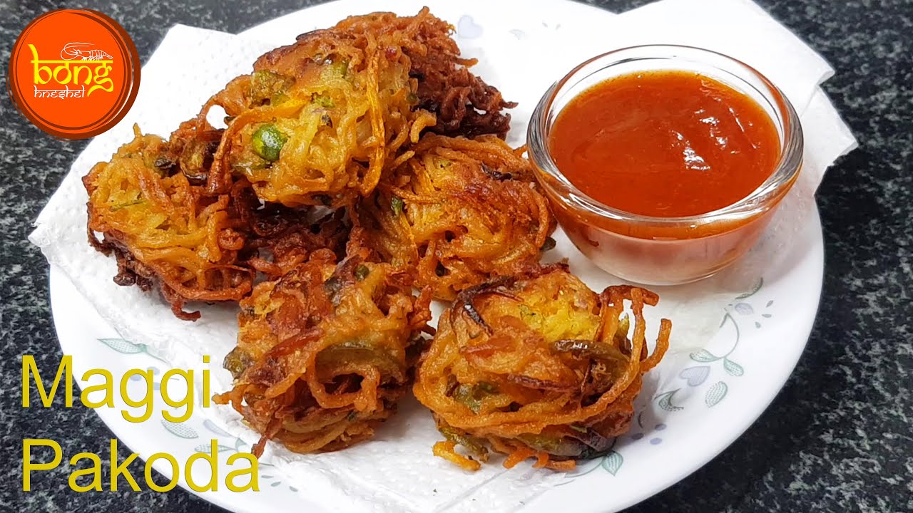 Maggi Pakoda Recipe | Quick & Easy Maggi Pakoda | Best Pakoda Recipes ...