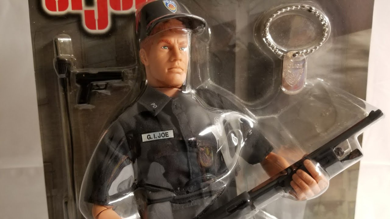 GI.JOE (2001) POLICE OFFICER FIGURE REVIEW - YouTube