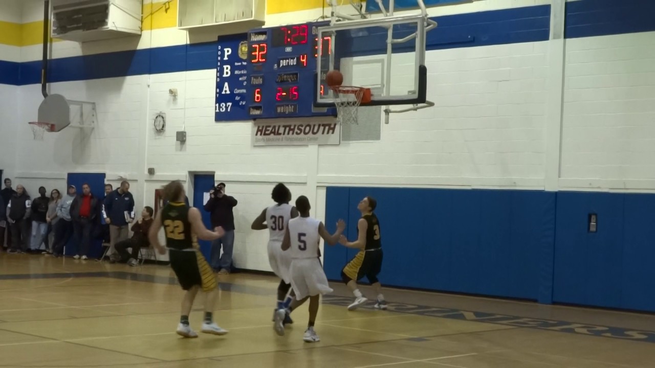 Terrence Calandrillo fast break layup - YouTube