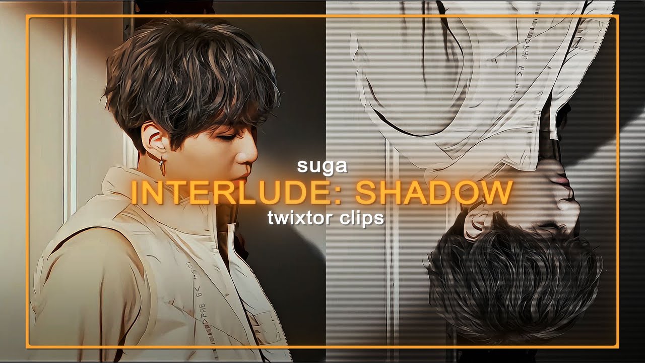 SUGA - interlude shadow (comeback trailer) twixtor clips (4K) - YouTube