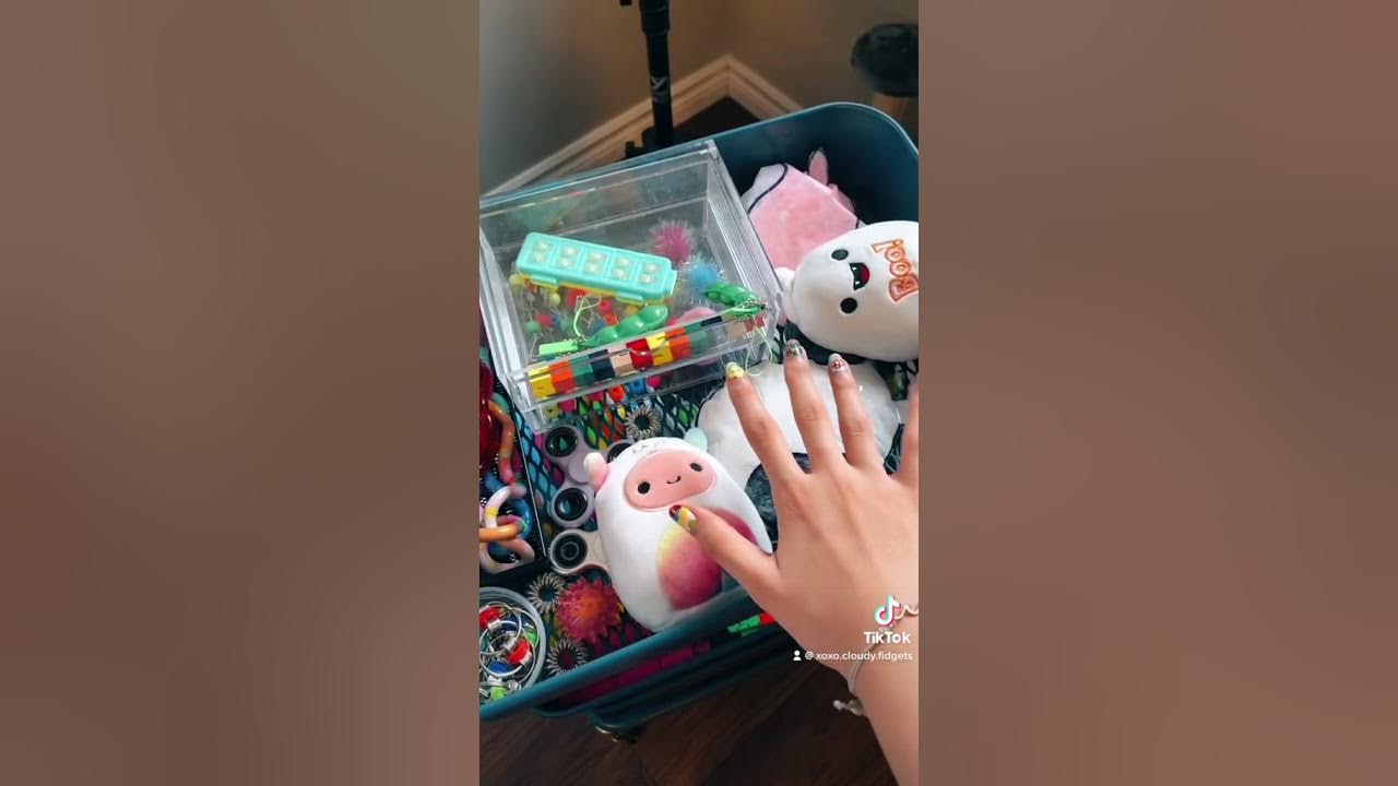⚡️🦋ORGANIZING MY FIDGET COLLECTION⚡️🦋 - YouTube