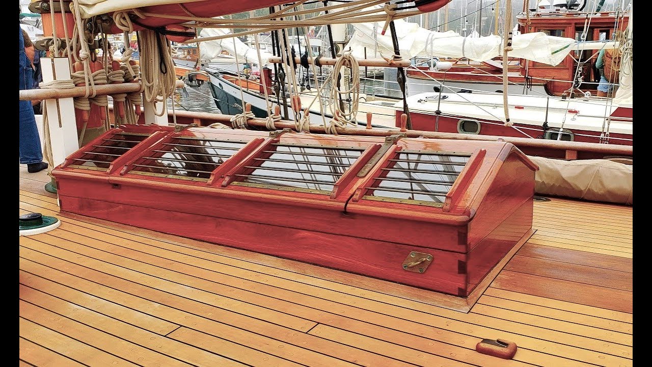 Sampson Boat Co Tally Ho 2024 Port Townsend Wooden Boat Show #2 - YouTube