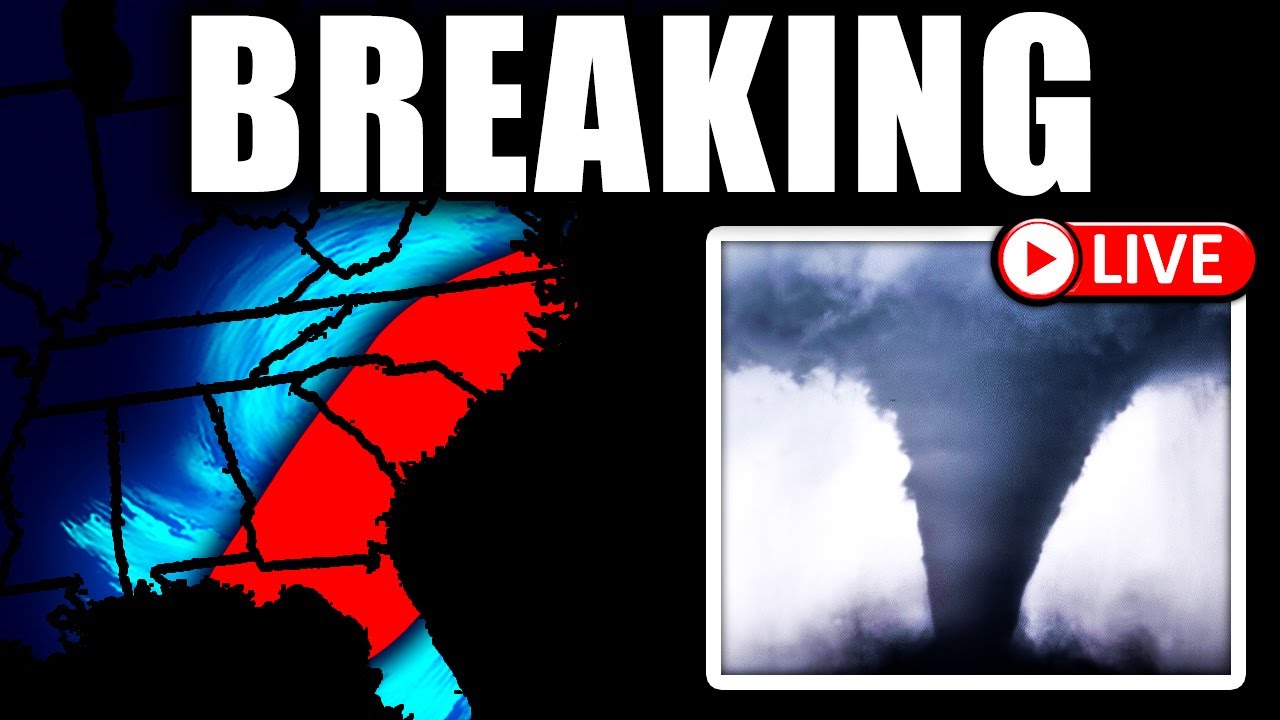 🔴NOW: Tornado On The Ground With LIVE Storm Cameras - YouTube